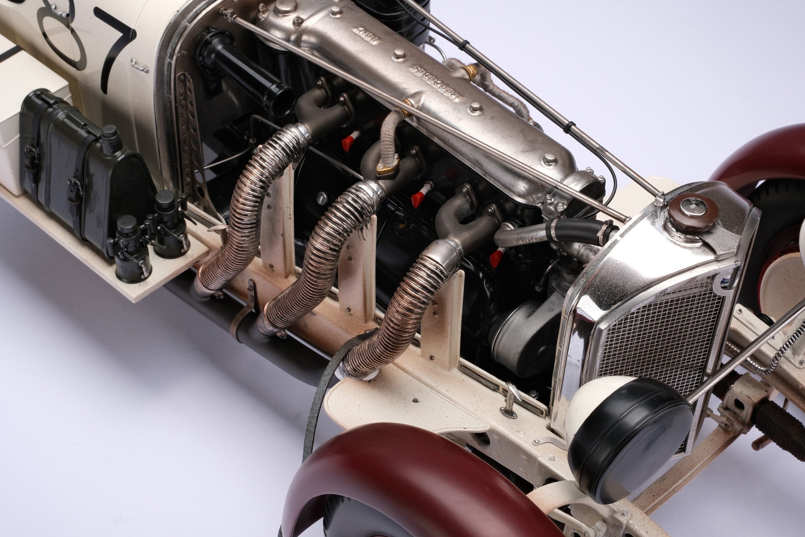 1931 Mercedes-Benz SSKL Mille Miglia Winner in 1:8 scale LE 99 by Amalgam