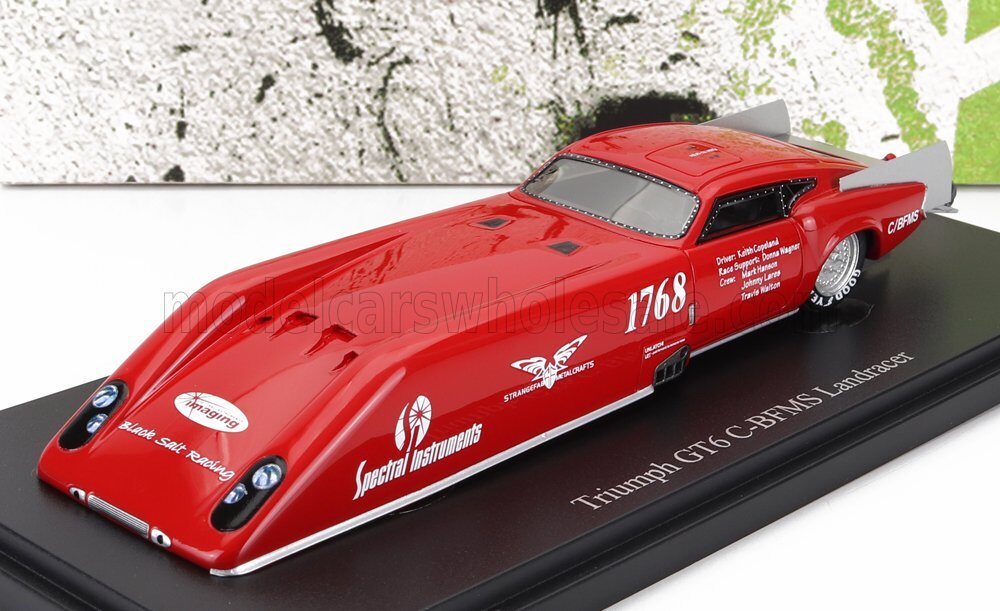 1971 Triumph GT6 BFMS Landracer in 1:43 scale by Autocult