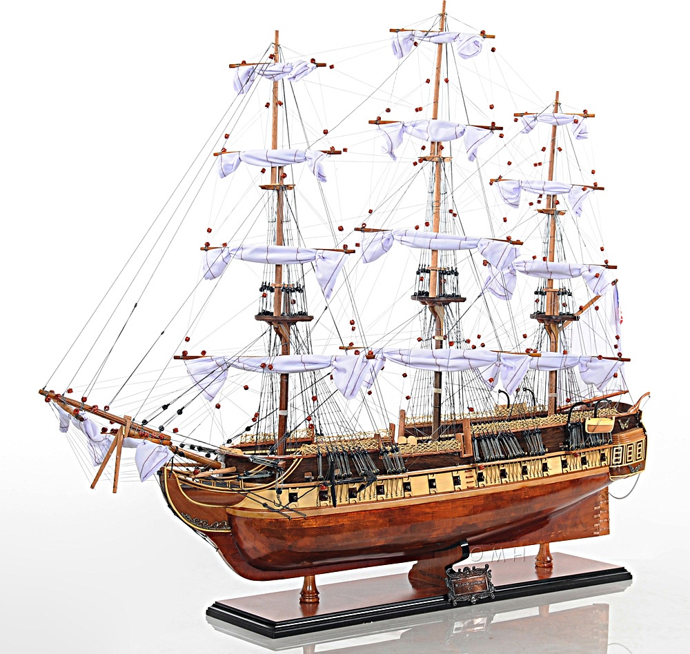 USS Constitution Copper Bottom Large Ship by Old Modern Handicrafts by ...