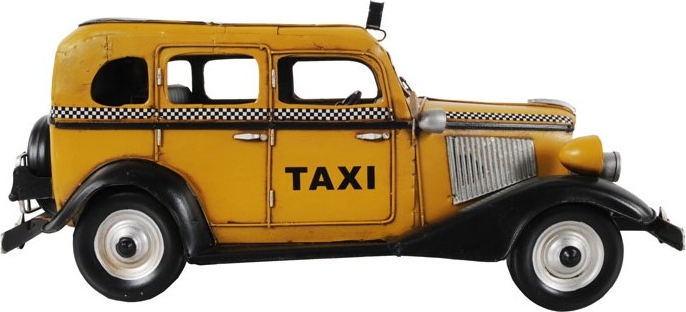 1933 Checker Model T Taxi Cab by Old Modern Handicrafts