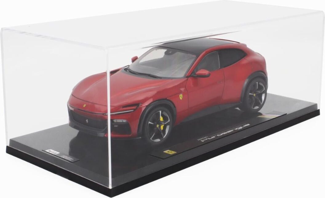 2022 Ferrari Purosangue Rosso Corsa 322/Cream Interior in 1:18 scale w ...