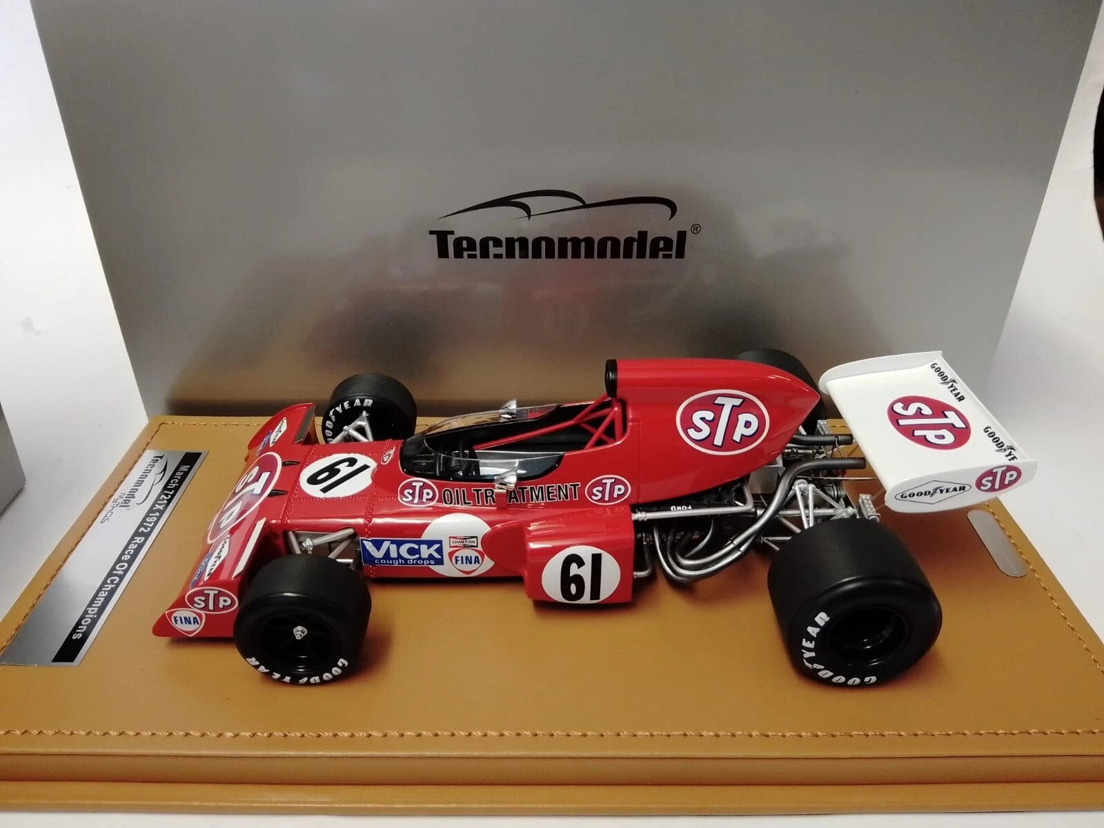 March 721X 1972 Race Of Champions Driver Ronnie Peterson Car # 61 in 1: ...