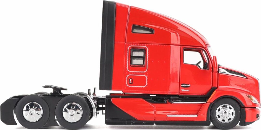 Kenworth T680 76in High Roof Sleeper Cab Tandem Tractor Red in 1:50 ...
