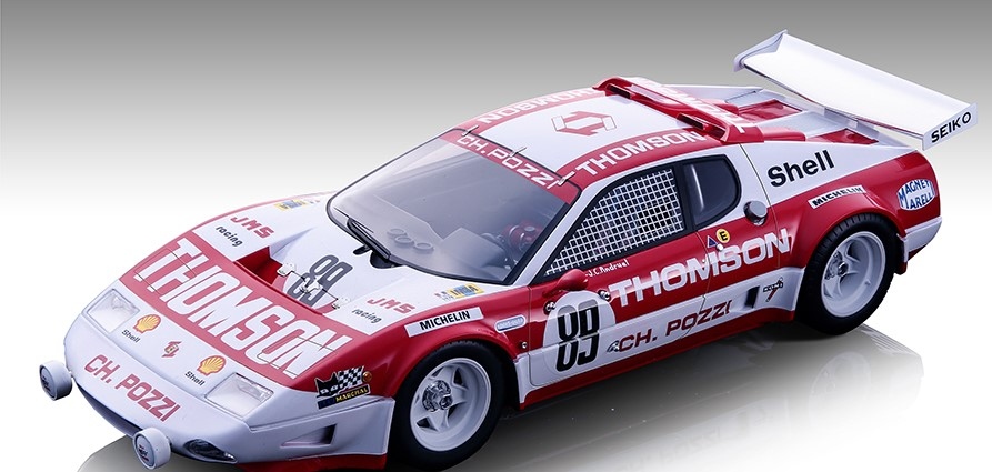 1978 Ferrari 512BB Le Mans 24h Thomson-Pozzi Car #89 DNF in 1:18 scale ...