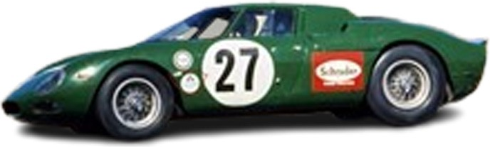 Ferrari 250 LM Longnose 1966 24h Daytona #27 Piper/Attwood in 1:18 scale by CMC
