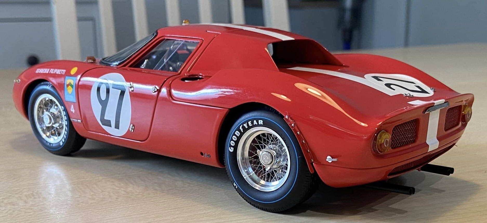 Ferrari 250 LM RHD 6th 1965 24H France Le Mans Spoerry/Boller in 1:18 ...