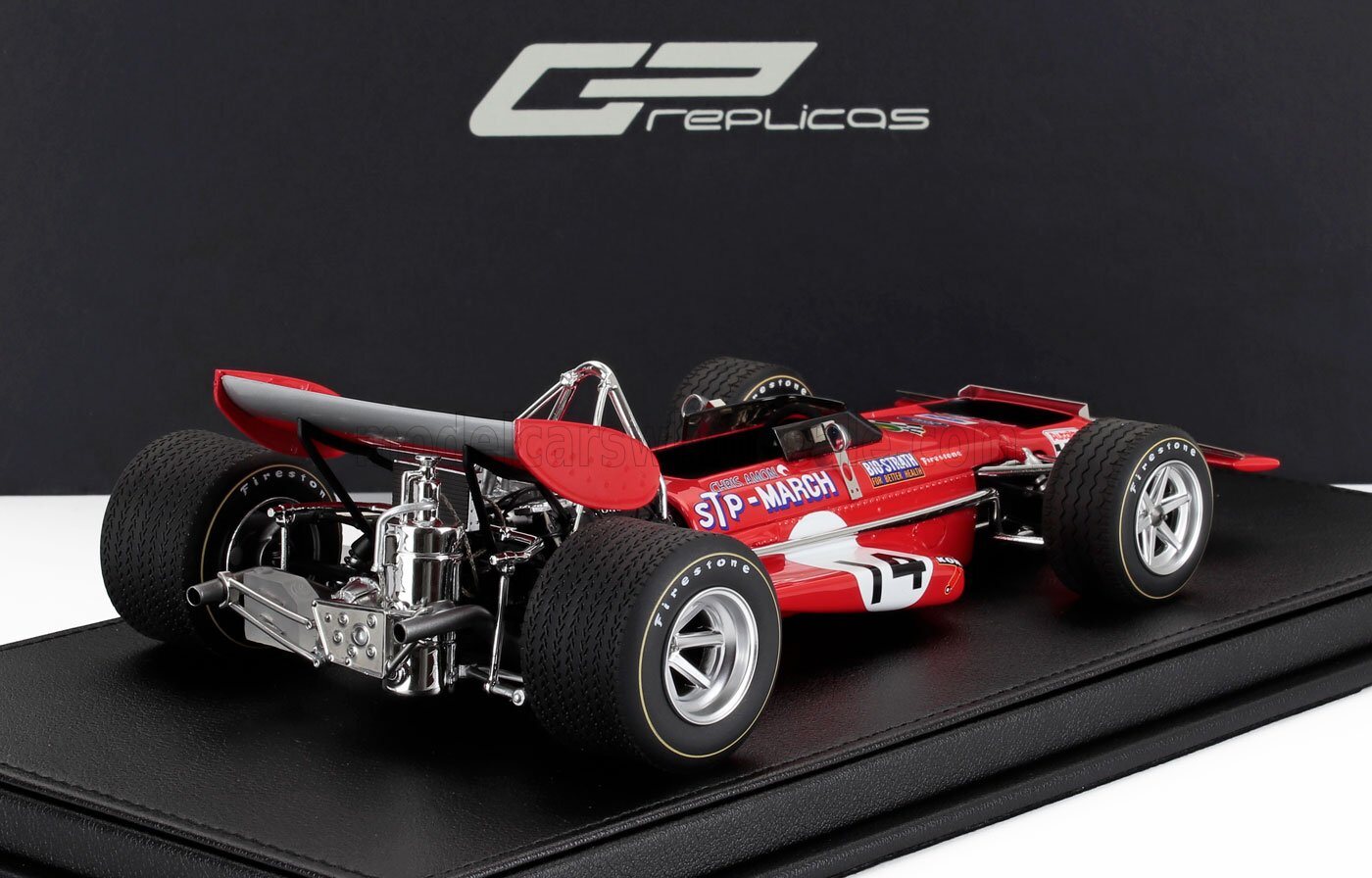 March F1 701 #14 2nd 1970 French GP Chris Amon in 1:18 scale by GP Replicas