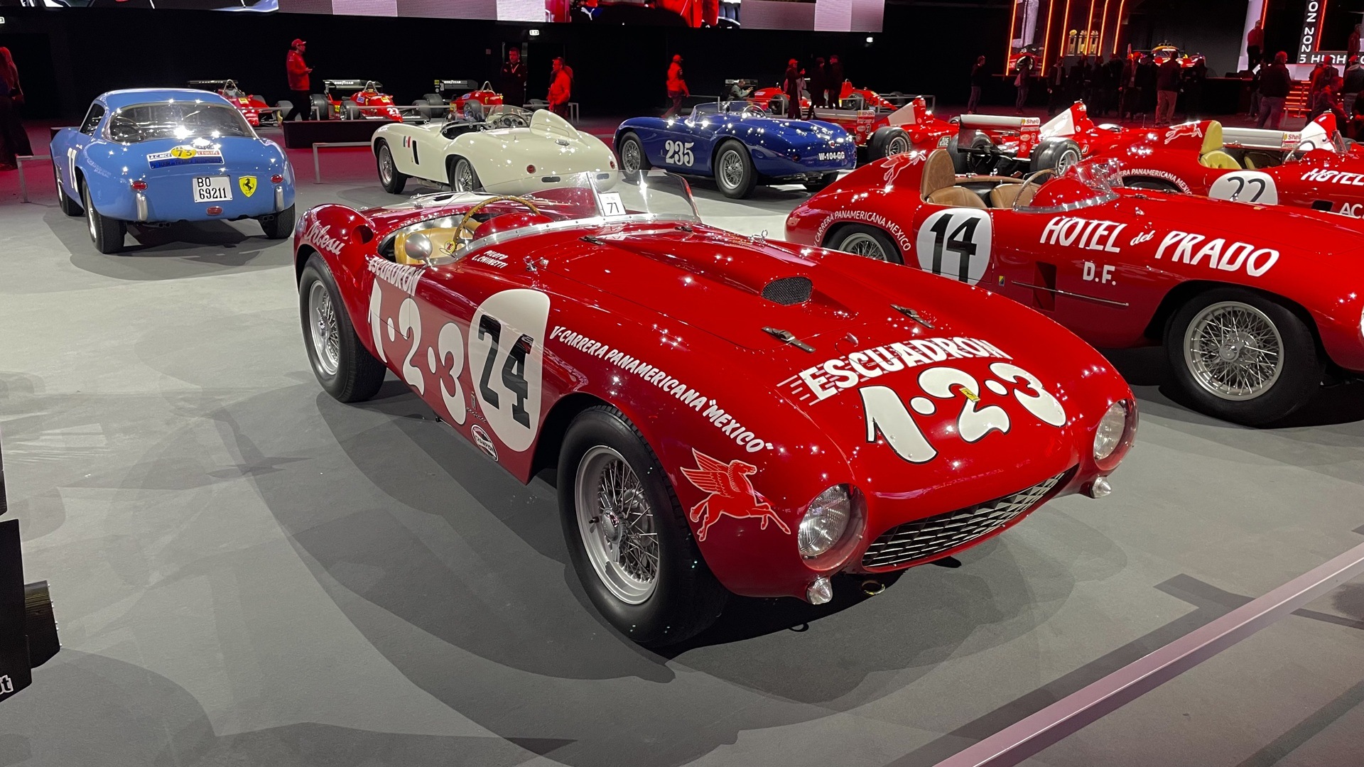 Ferrari 375 MM Spider #24 1954 Panamericana Luigi Chinetti in 1:18 ...