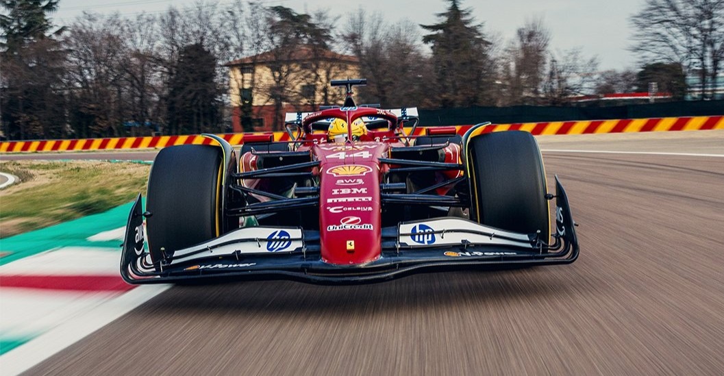 Ferrari F1 SF-25 Team Scuderia Ferrari #44 Season 2025 Lewis Hamilton ...