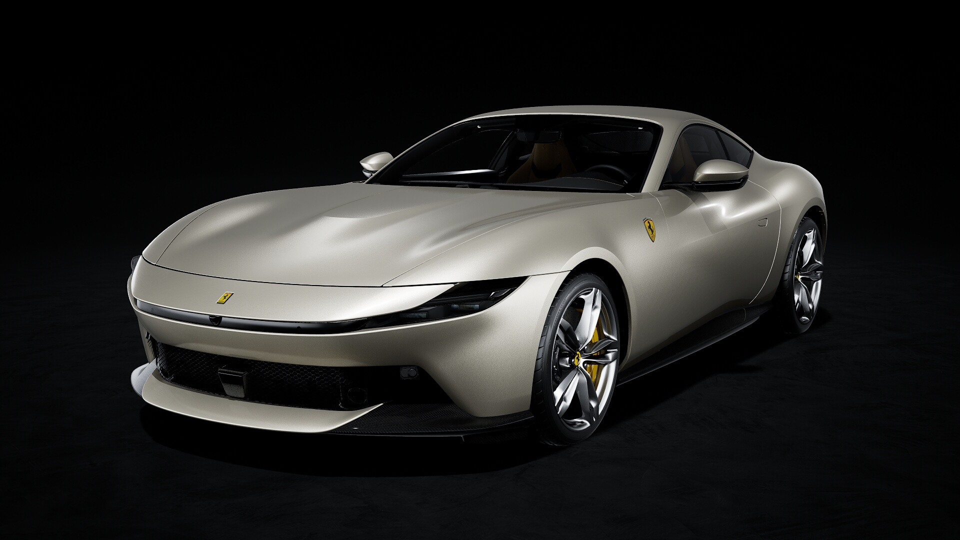 Ferrari Amalfi Grigio Abu Dhabi in 1:18 scale L/E 49 by MR Collection