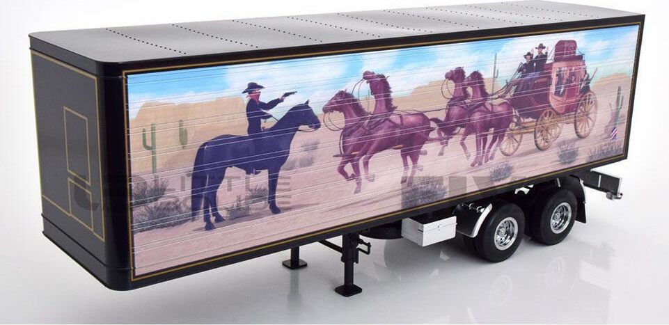 Smokey and the Bandit Cledus Snow Jerry Reed Trailer in 1:18 scale by ...