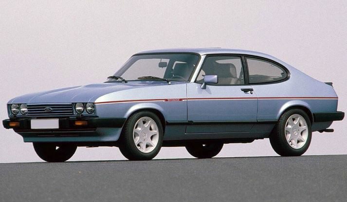 Ford Capri Mk.III 2.8 Injection RHD 1984 Paris Blue metallic 1:18 scale ...
