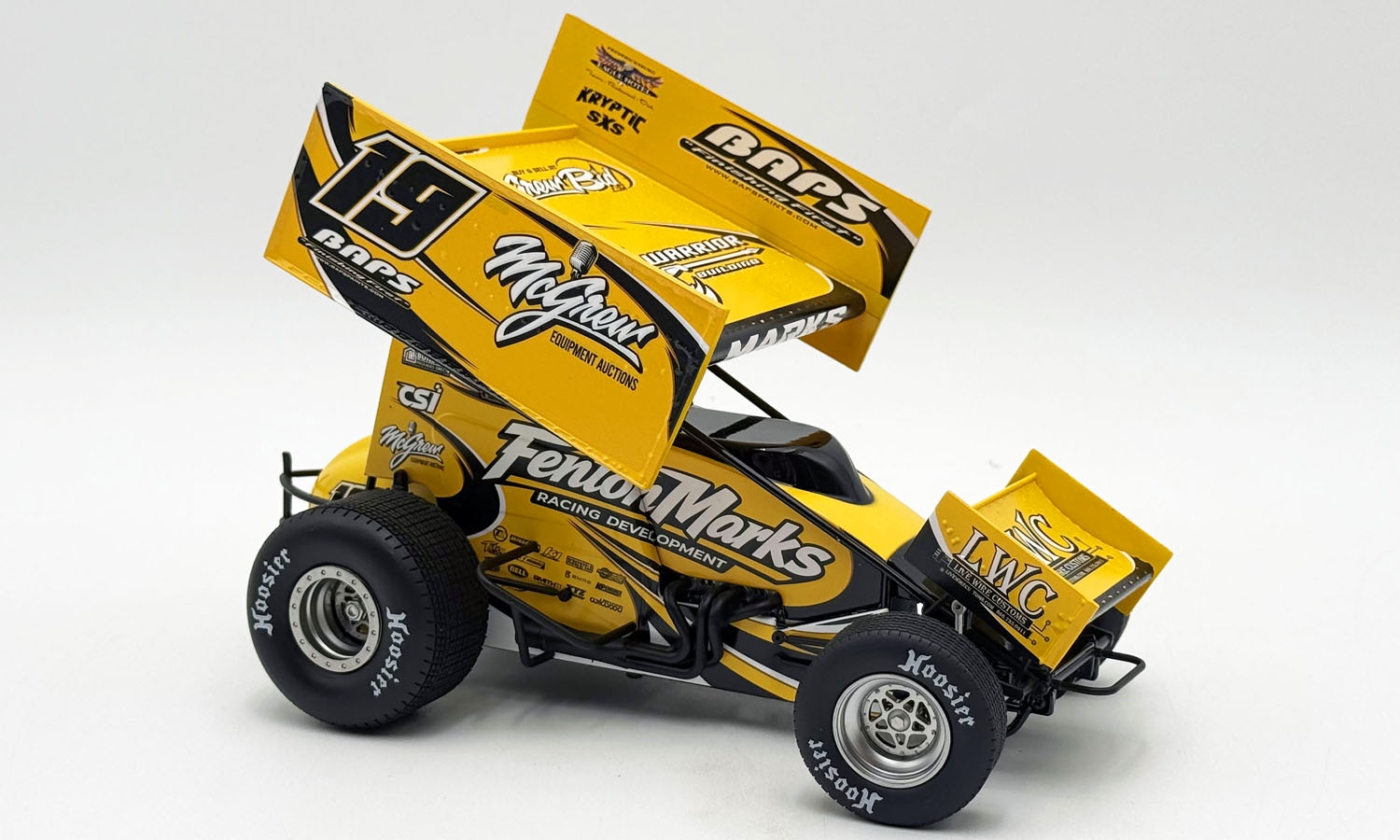 2026 #19 Fenton Marks Racing Sprint Car Brent Marks in 1:18 scale by ...