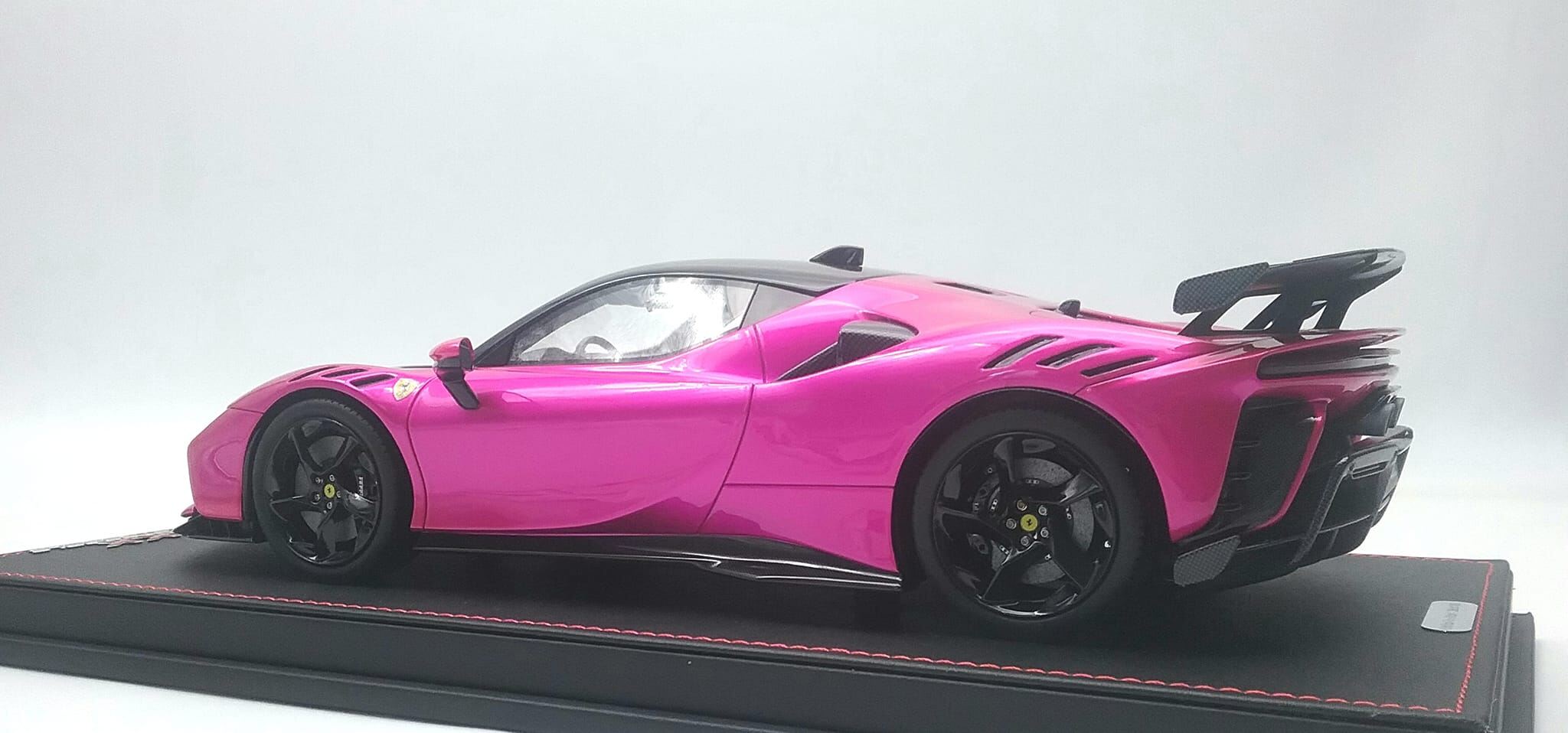 Ferrari SF90 XX Flash Pink Rare Limited Edition of 20pcs in 1:18 scale ...