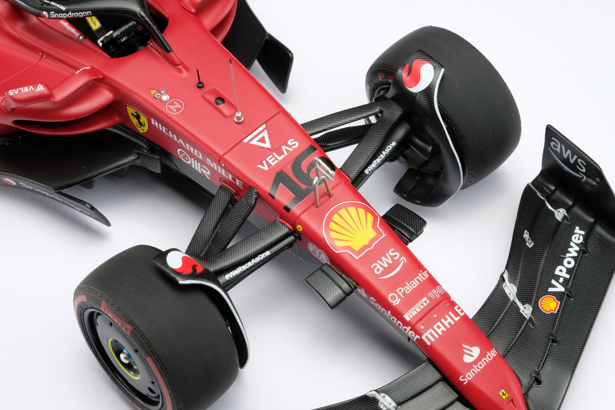 2022 Ferrari F1-75 Bahrain GP Charles Leclerc 1:18 scale by Amalgam
