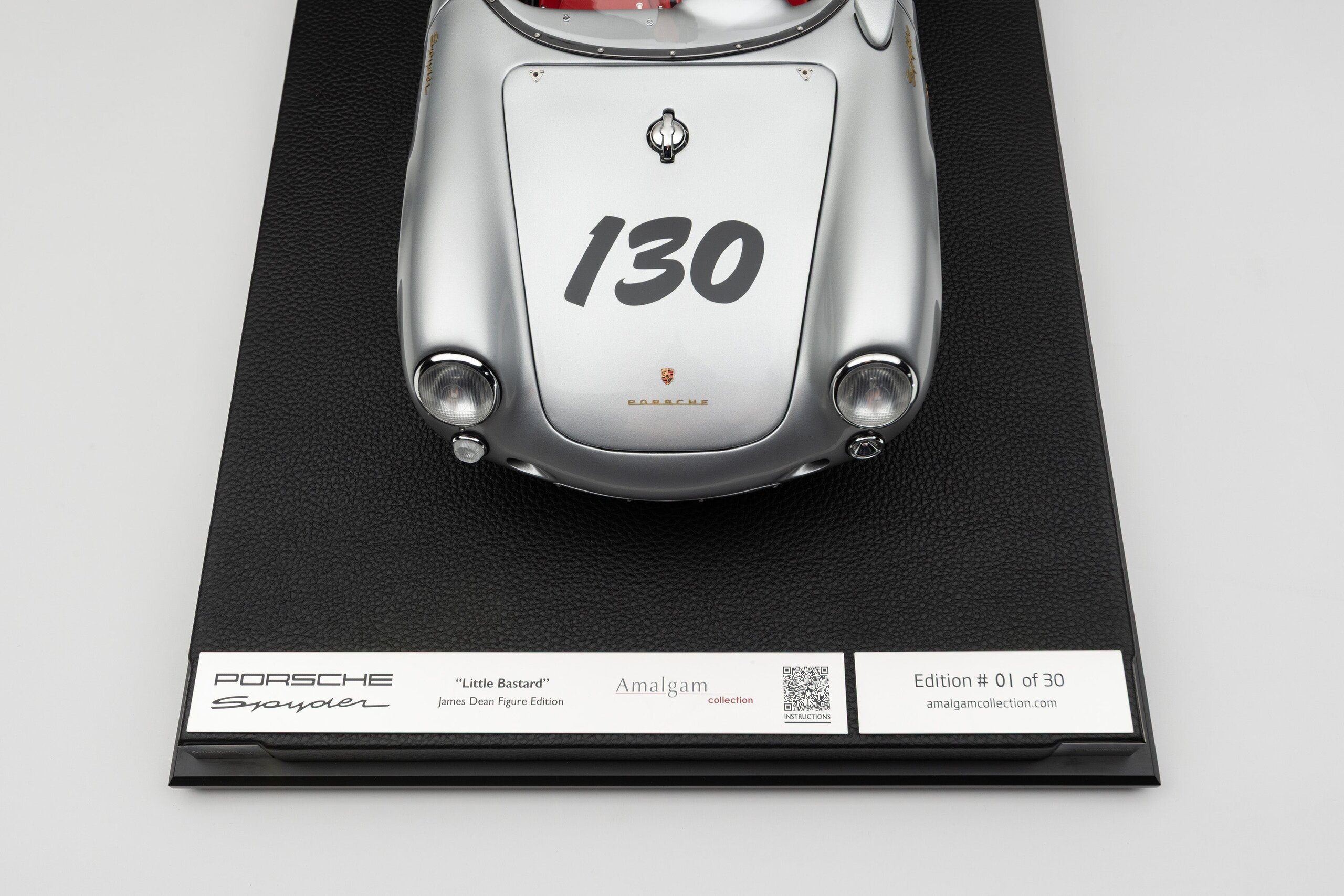 Porsche 550RS Spyder Little Bastard w/ James Dean Figure in 1:8 scale ...