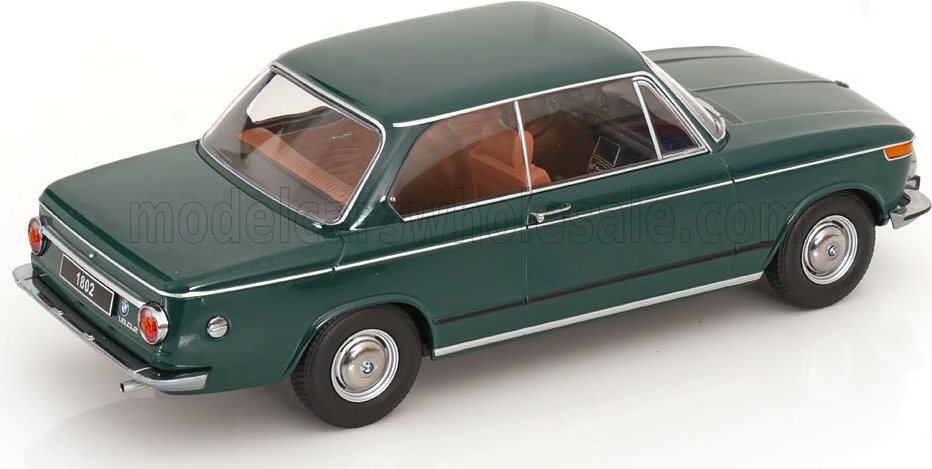 1971 BMW 1802 1-Series Facelift (Restyling) Dark Green in 1:18 scale by ...
