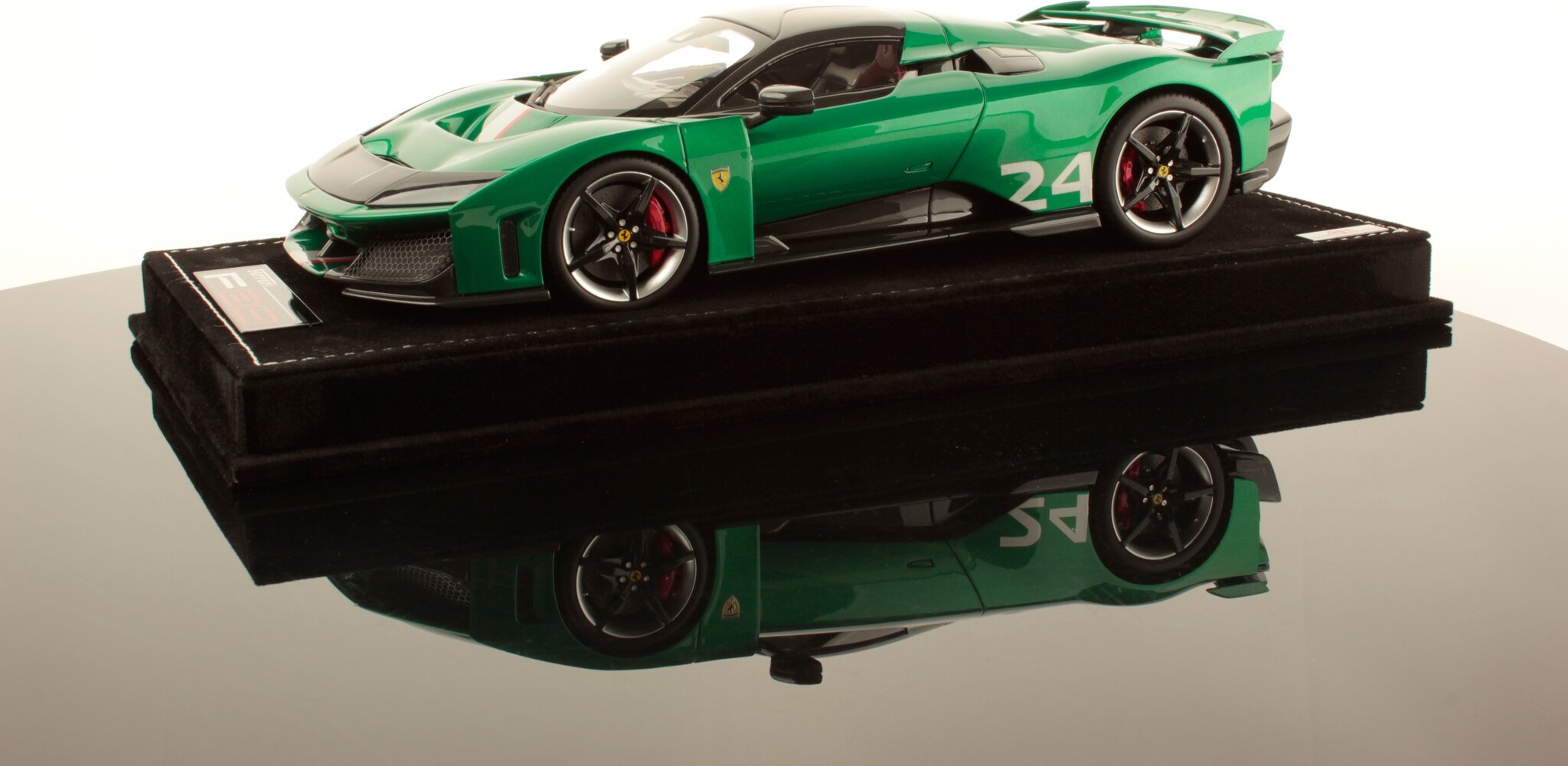 Ferrari F80 Green Jewel with #24 Livery in 1:18 scale by MR Collection