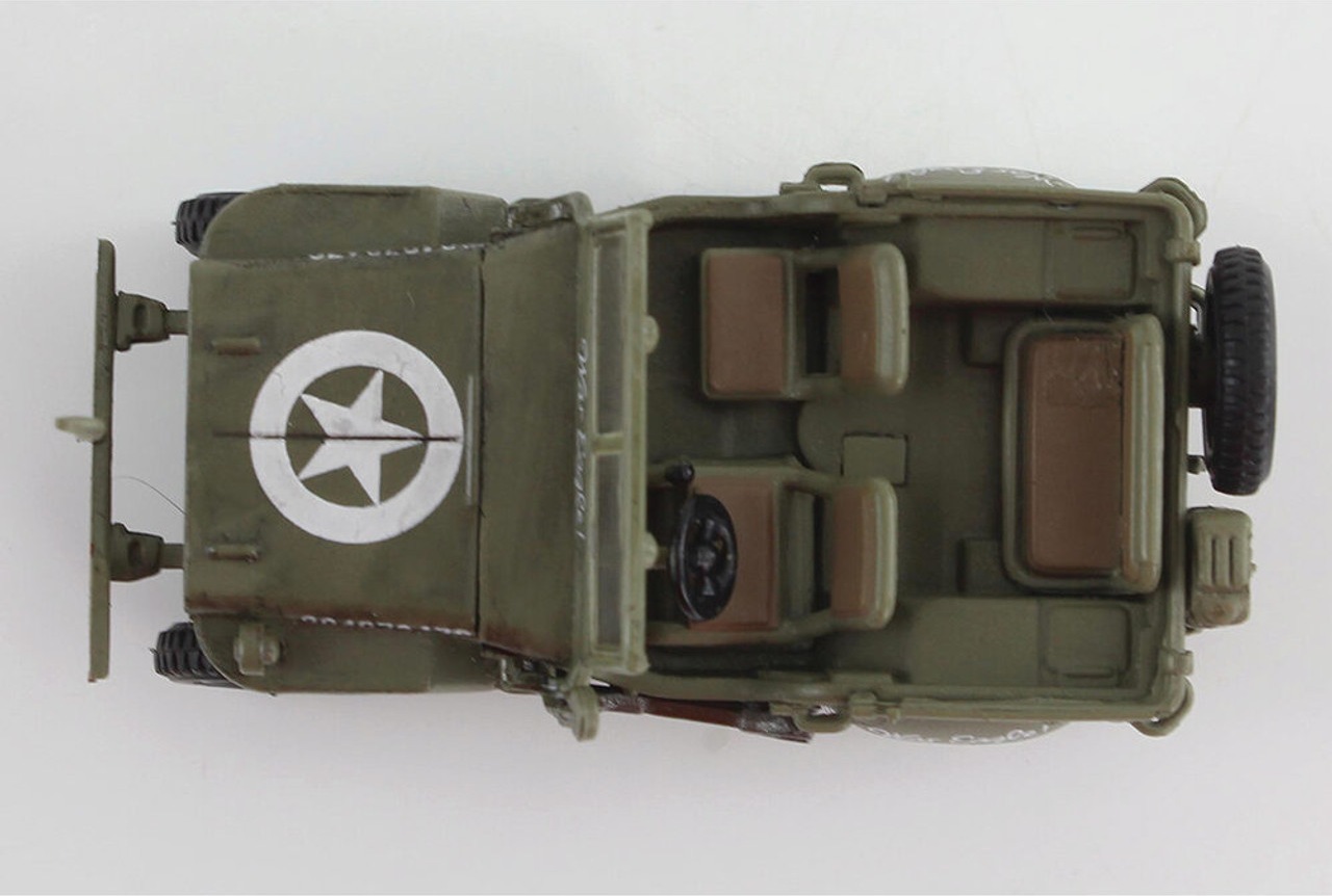 U.S. 1/4-ton Military Vehicle US 3rd Army 1945 "Gen. George Patton" in ...