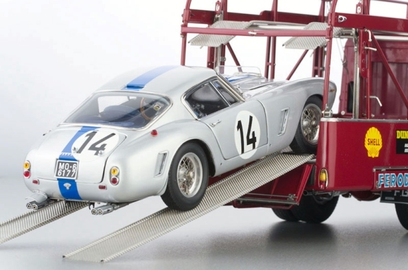 1957 Ferrari Racing Transporter, Type Fiat 642 RN2 Bartoletti diecast ...