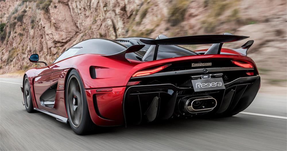 Koenigsegg Regera Ghost Package in Candy Red 1:18 Scale by AUTOart by ...