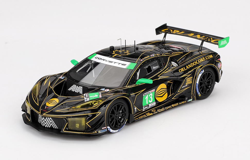 Chevrolet Corvette Z06 GT3.R #13 AWA Racing 2025 IMSA Daytona 24 Hrs ...