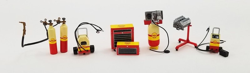 GMP Shop Tool Set #1 in 1:43 scale by GMP by GMP Diecast Models