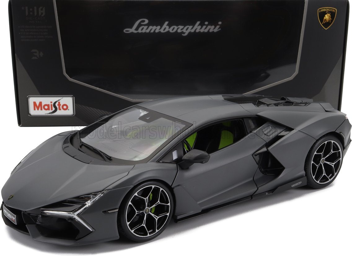 New Lamborghini Revuelto Hybrid Dealer Exclusive in Vulcano Matt Grey ...