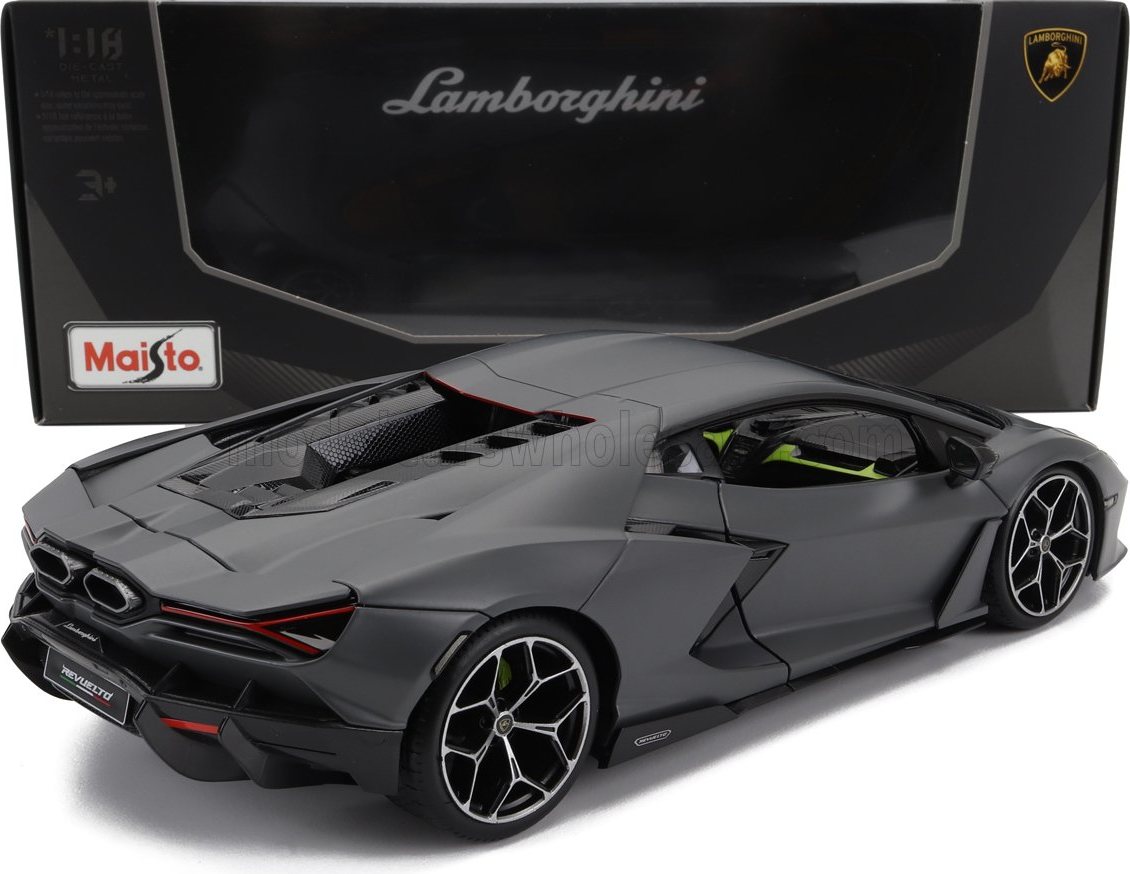 New Lamborghini Revuelto Hybrid Dealer Exclusive in Vulcano Matt Grey ...