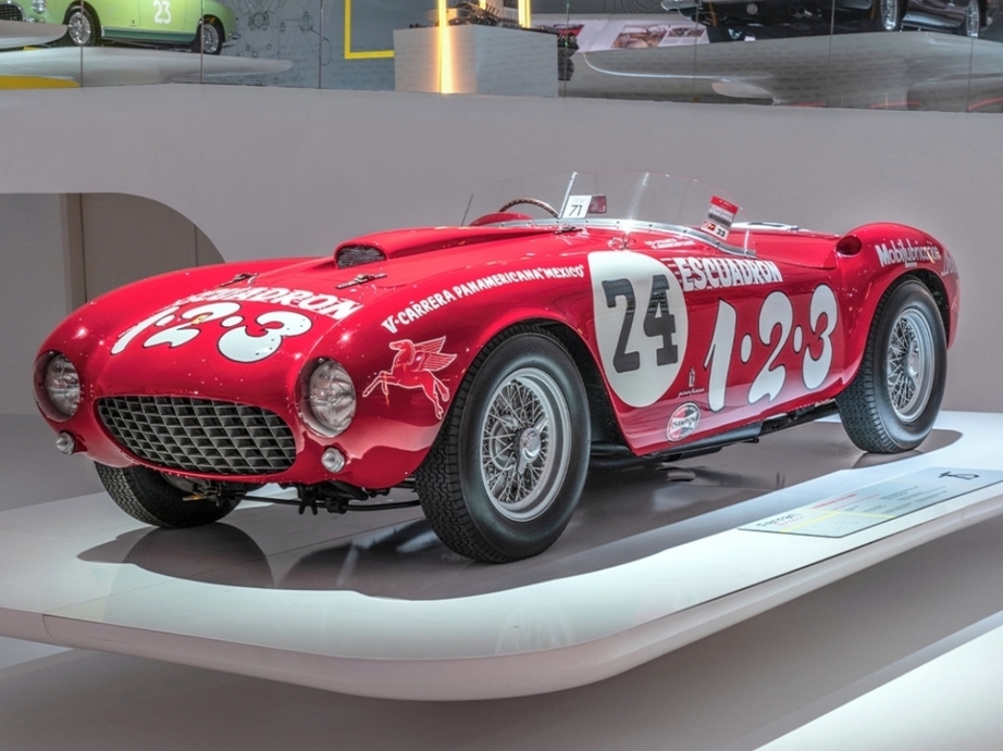 Ferrari 375 MM Spider #24 1954 Panamericana Luigi Chinetti in 1:18 ...