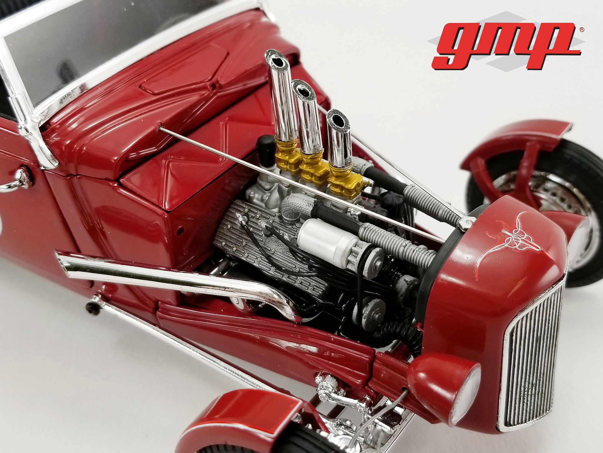 1934 Hot Rod Roadster Indian in 1:18 Scale by GMP by GMP Diecast Models