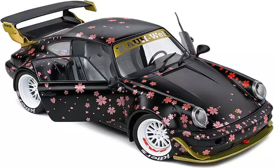 2021 Porsche 911 RWB Body Kit Aoki in 1:18 scale. by Solido