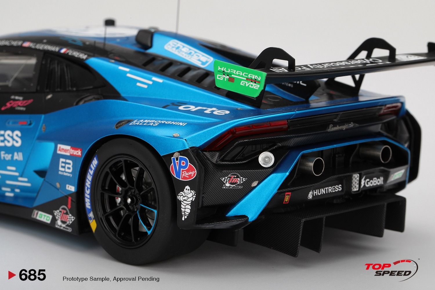 Lamborghini Huracán GT3 EVO2 #78 Forte Racing 2025 IMSA Daytona 24 Hrs ...