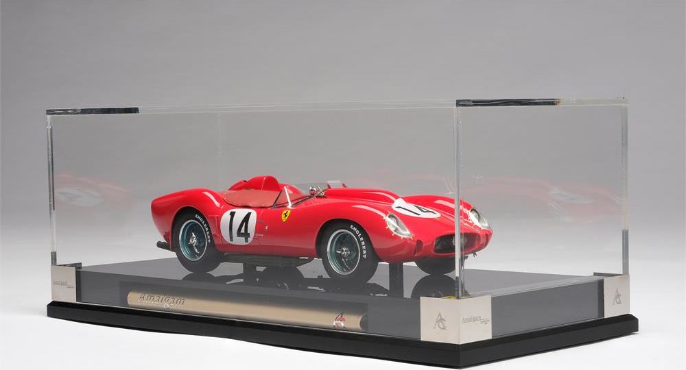 1958 Ferrari 250 Testa Rossa Le Mans Winner in 1:18 Scale by Amalgam by ...
