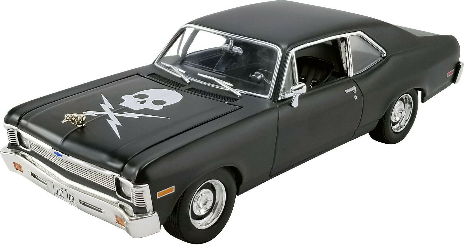 1971 Chevrolet Nova Death Proof Movie in 1:18 Scale by GMP Diecast Models