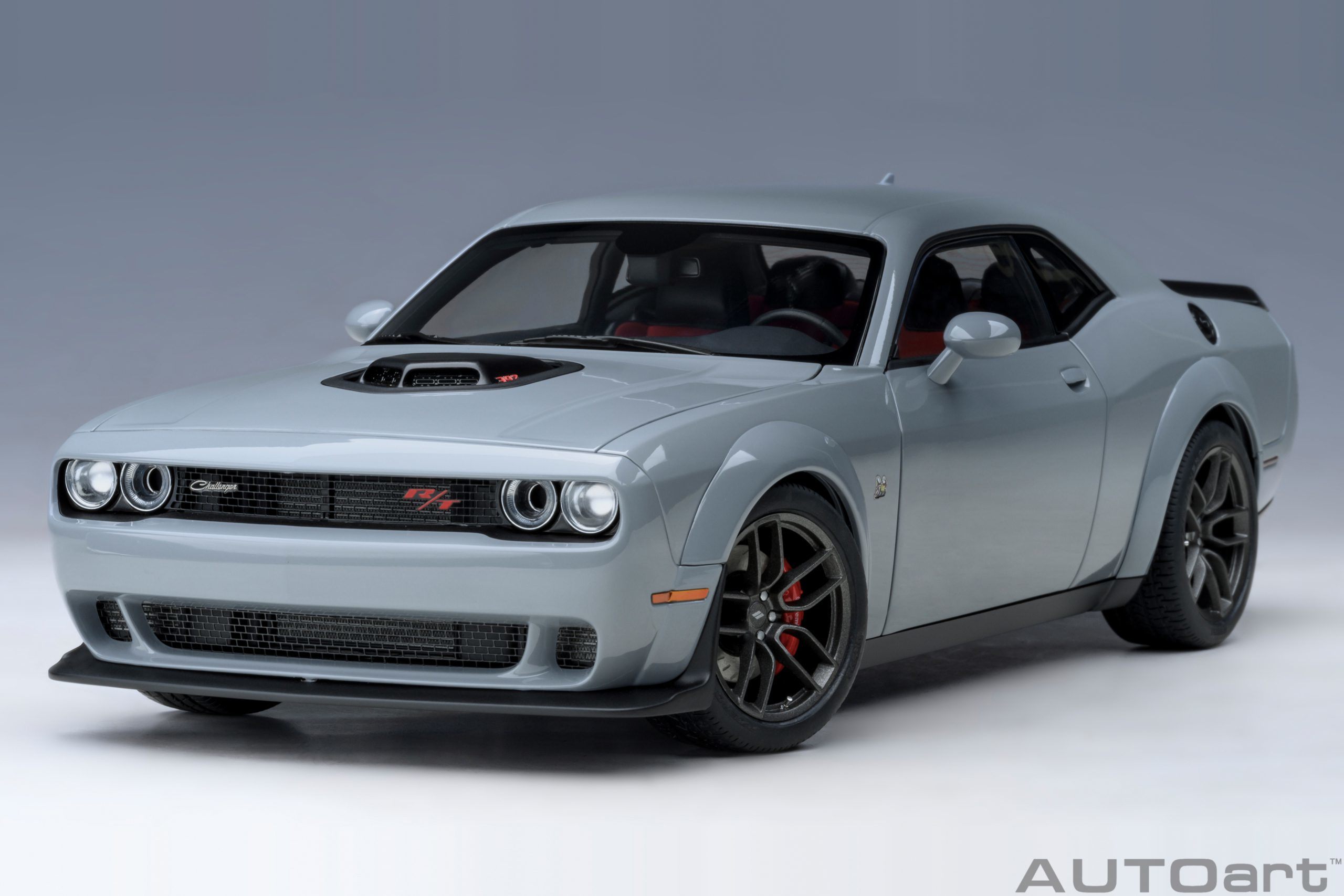 2022 Dodge Challenger R/T Scat Pack Widebody Smoke Show in 1:18 scale ...