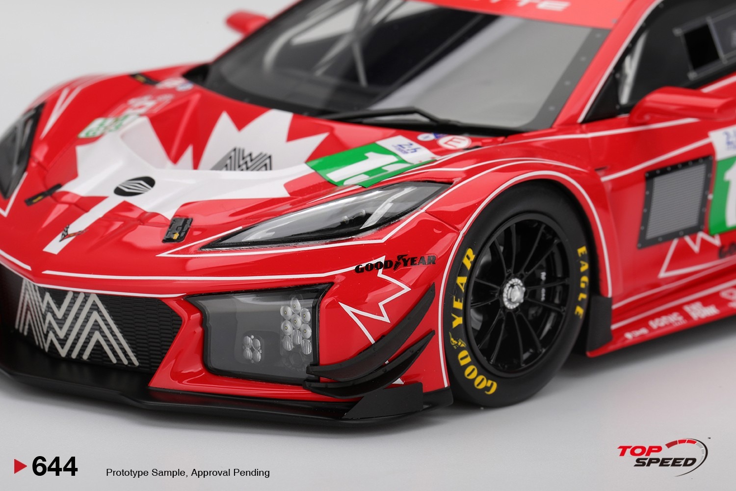 Chevrolet Corvette Z06 GT3.R #13 AWA RACING 2025 LE MANS 24 Hrs in 1:18 ...