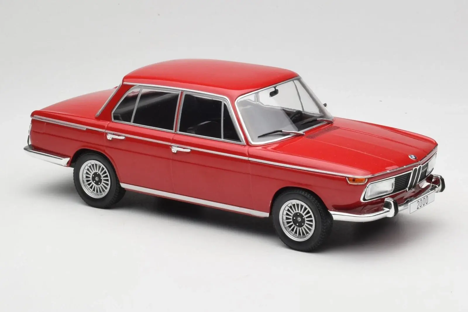 1966 BMW 2000 Type 121 Dark Red in 1:18 scale by MCG