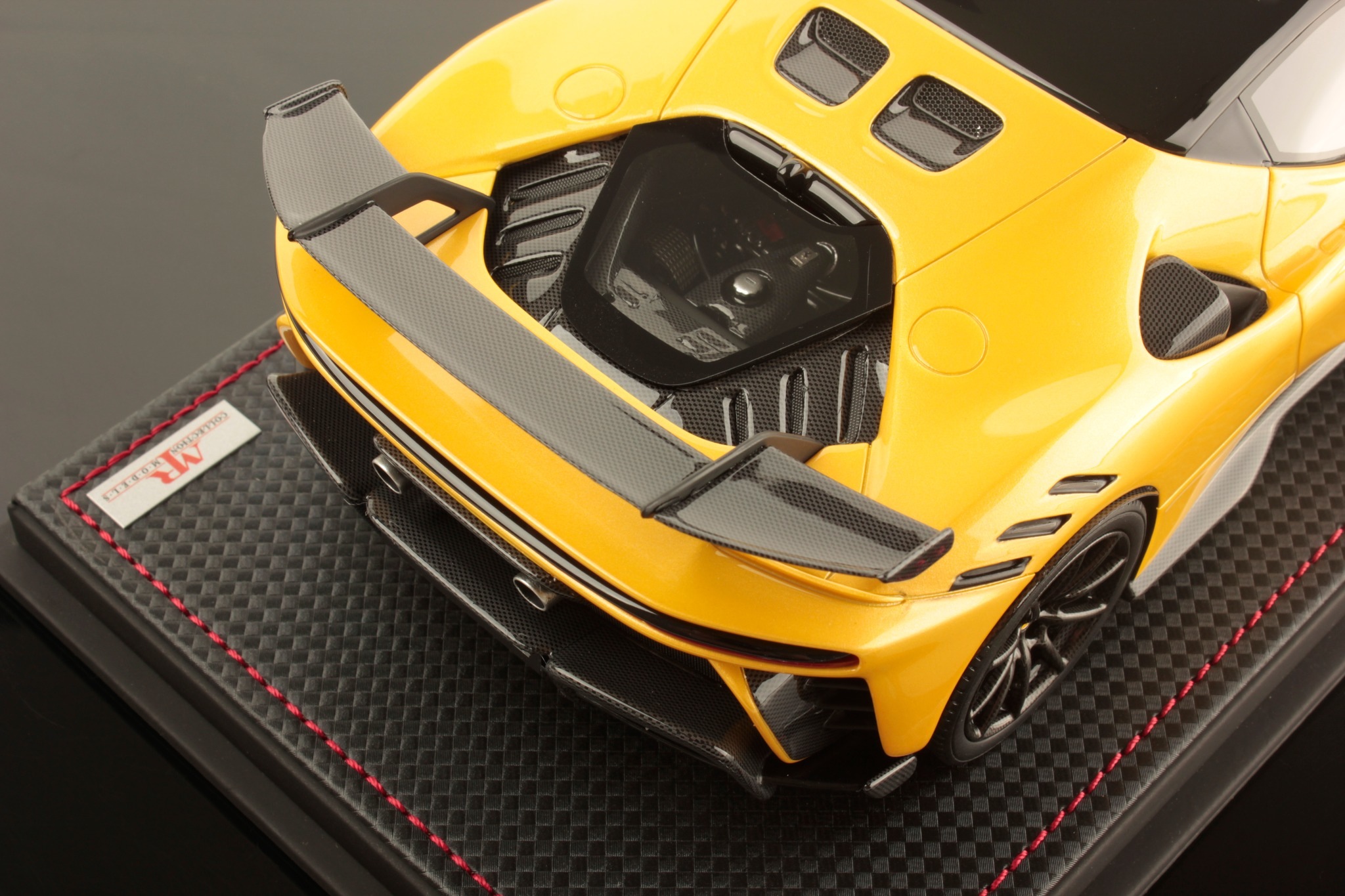 Ferrari SF90 XX Stradale Giallo Tristrato in 1:18 scale by MR Collection