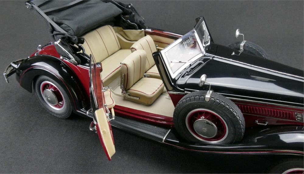 1937 Horch 853 Diecast Model in 1:12 Scale by CMC by CMC