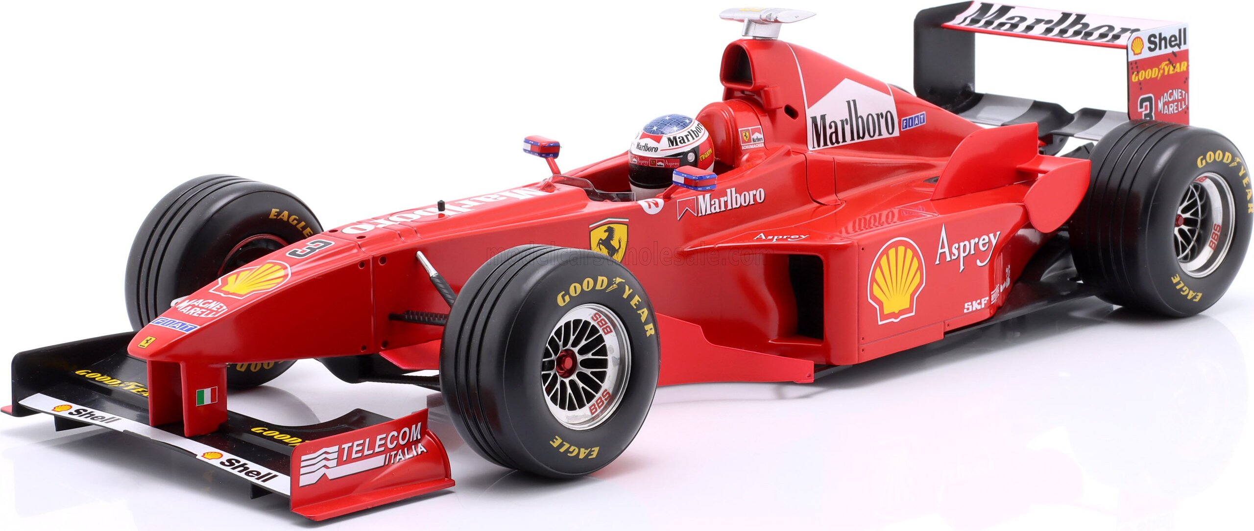 Ferrari F1 F300 #3 1998 Pole Position and Winner Monza GP Michael ...
