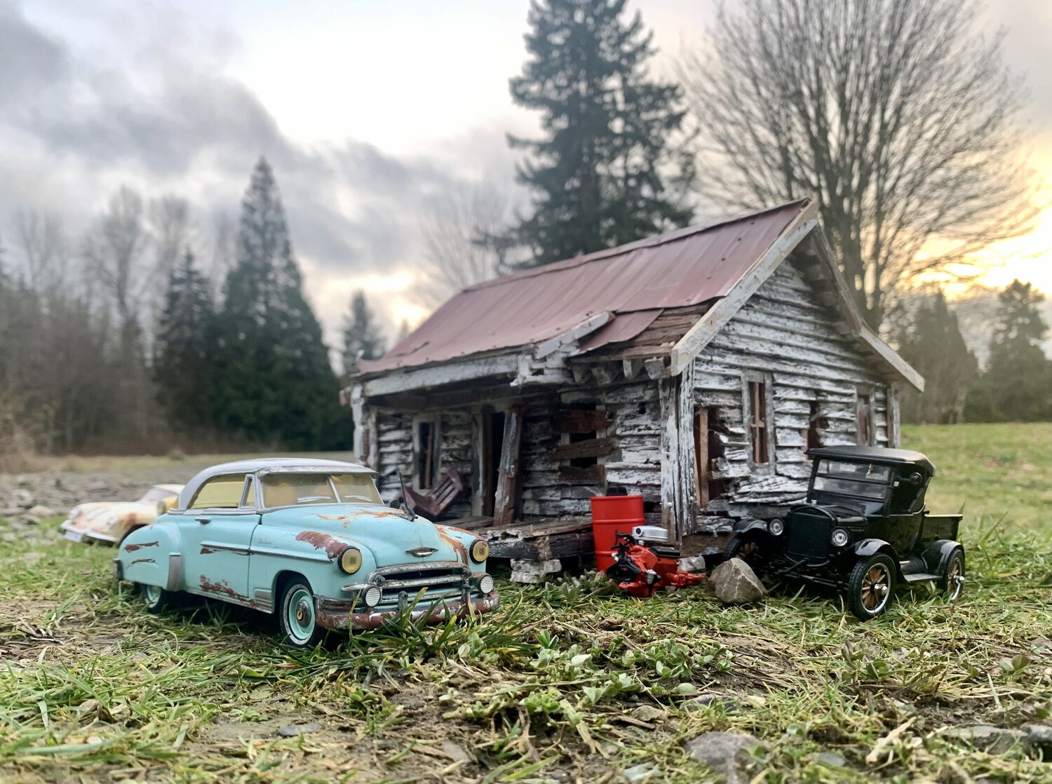 Postcards, Box Set of 24 by Fine Scale Models