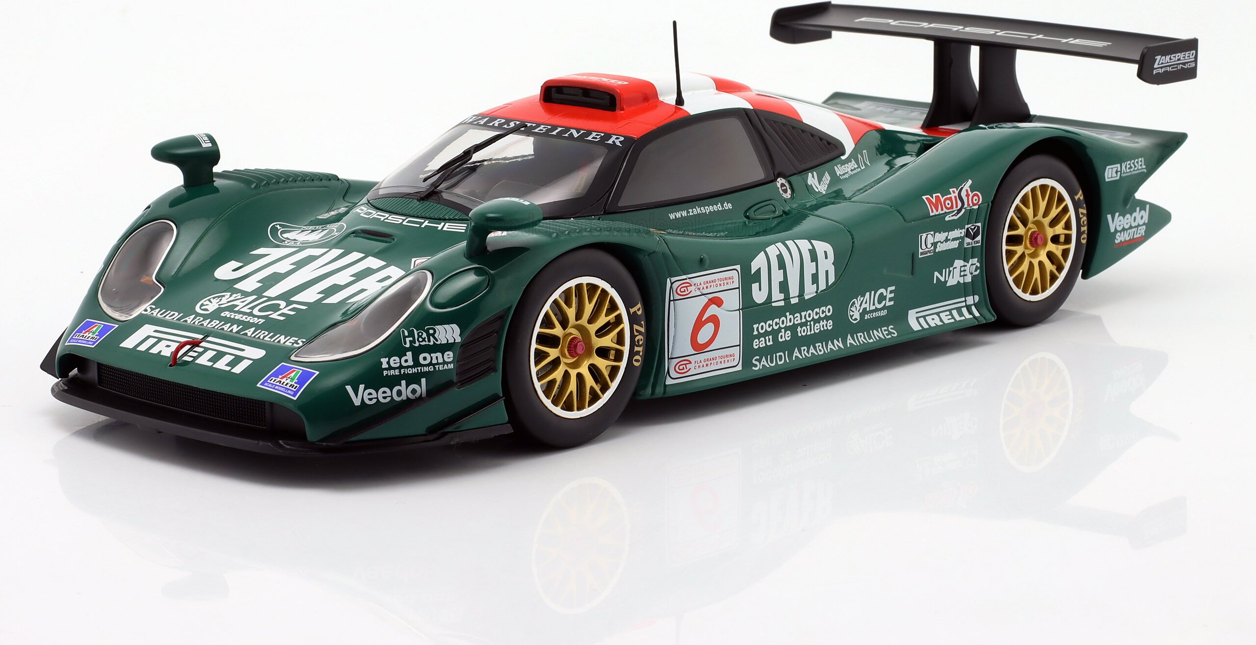 Porsche 911 GT1-98 3.2L Turbo #6 FIA GT Championship Silverstone 1998 ...