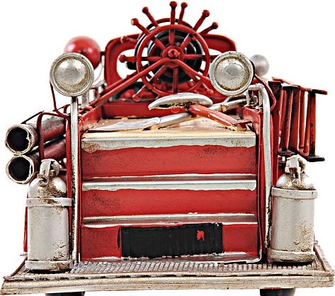 1938 Ford Red Fire Engine by Old Modern Handicrafts