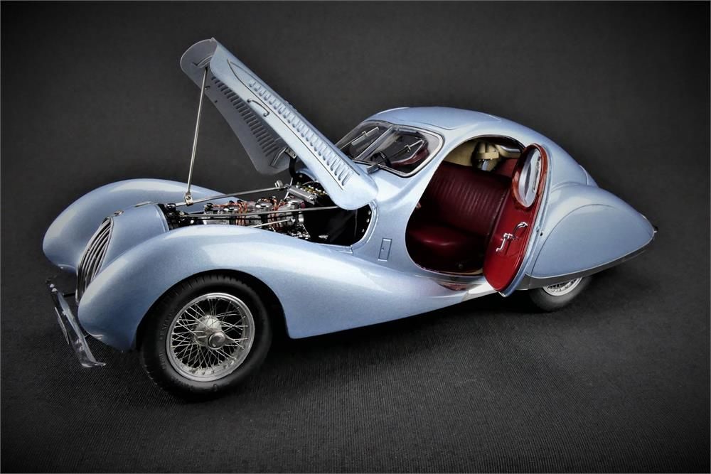 1938 Talbot Lago Type 150 SS Teardrop in 1:18 Scale by CMC