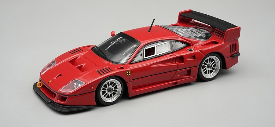 Ferrari F40 LM 1996 Press Version Red with Enkei Silver Wheels in 1:43 ...