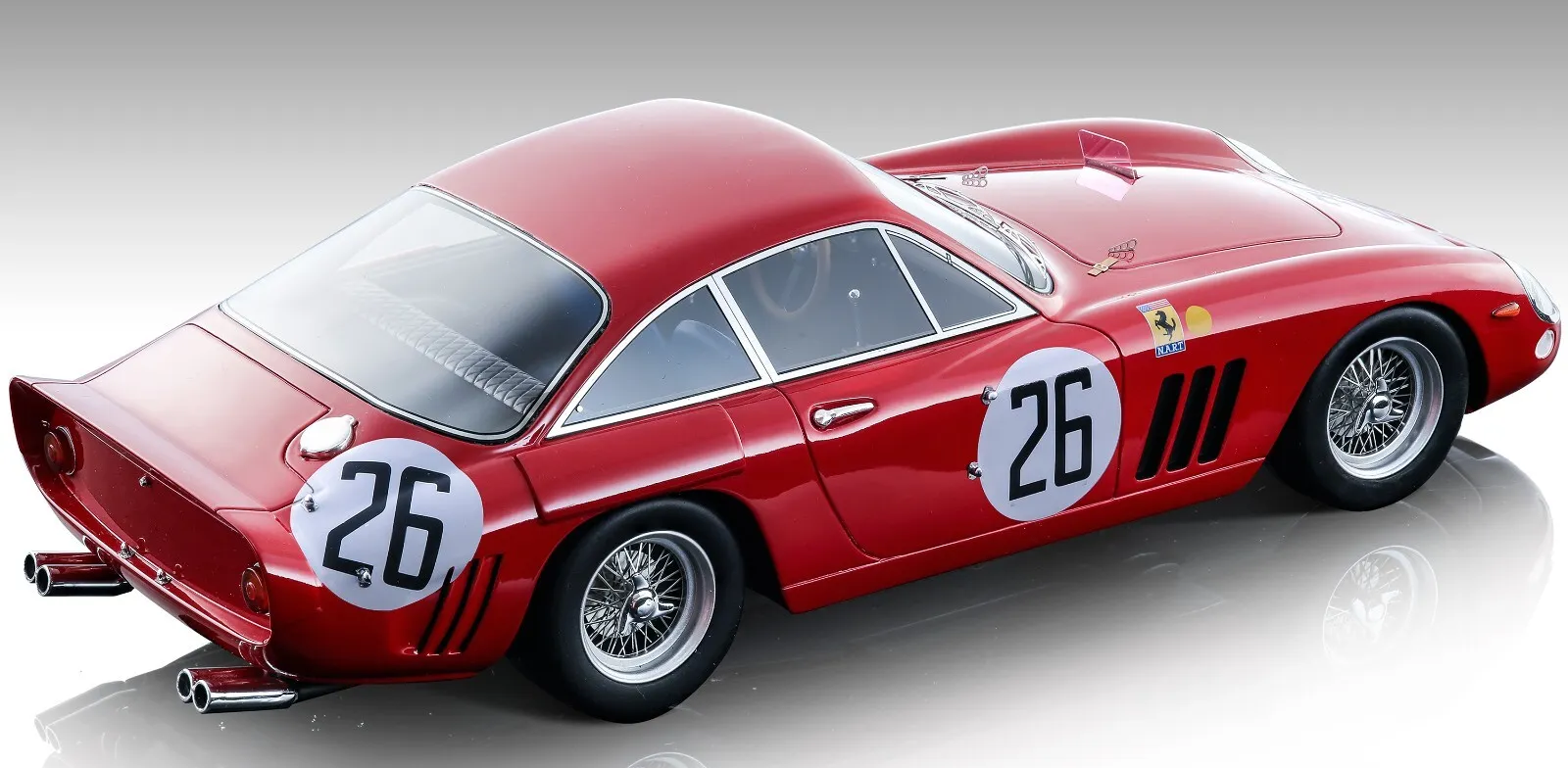 Ferrari GTO LMB Le Mans 24h 1963 Car #26 NART Driver: M.Gregory - D ...