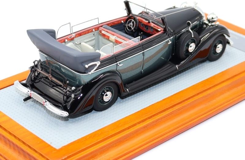 Horch 951 A Pullman Cabriolet 1938 LHD Open Top in 1:43 scale by Ilario