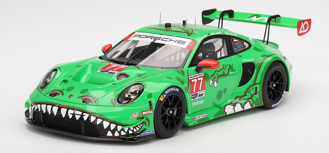Porsche 911 GT3 R #77 AO Racing 2024 IMSA Daytona 24 Hrs GTD Pro 2nd ...