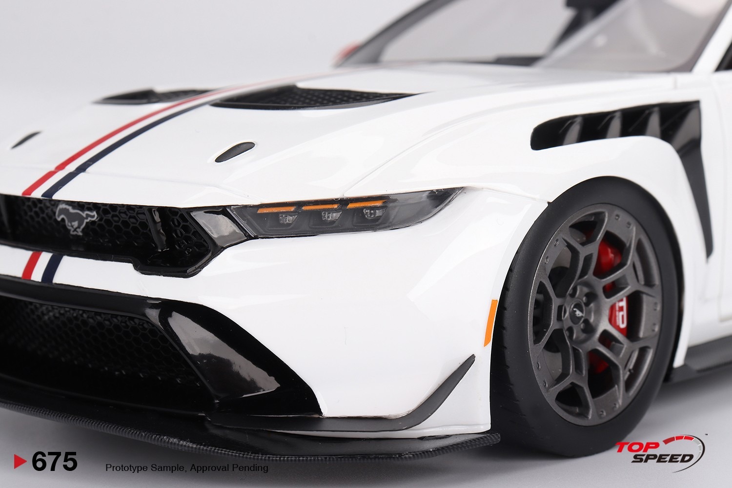 Ford Mustang GTD Spirit of America in 1:18 scale by Topspeed